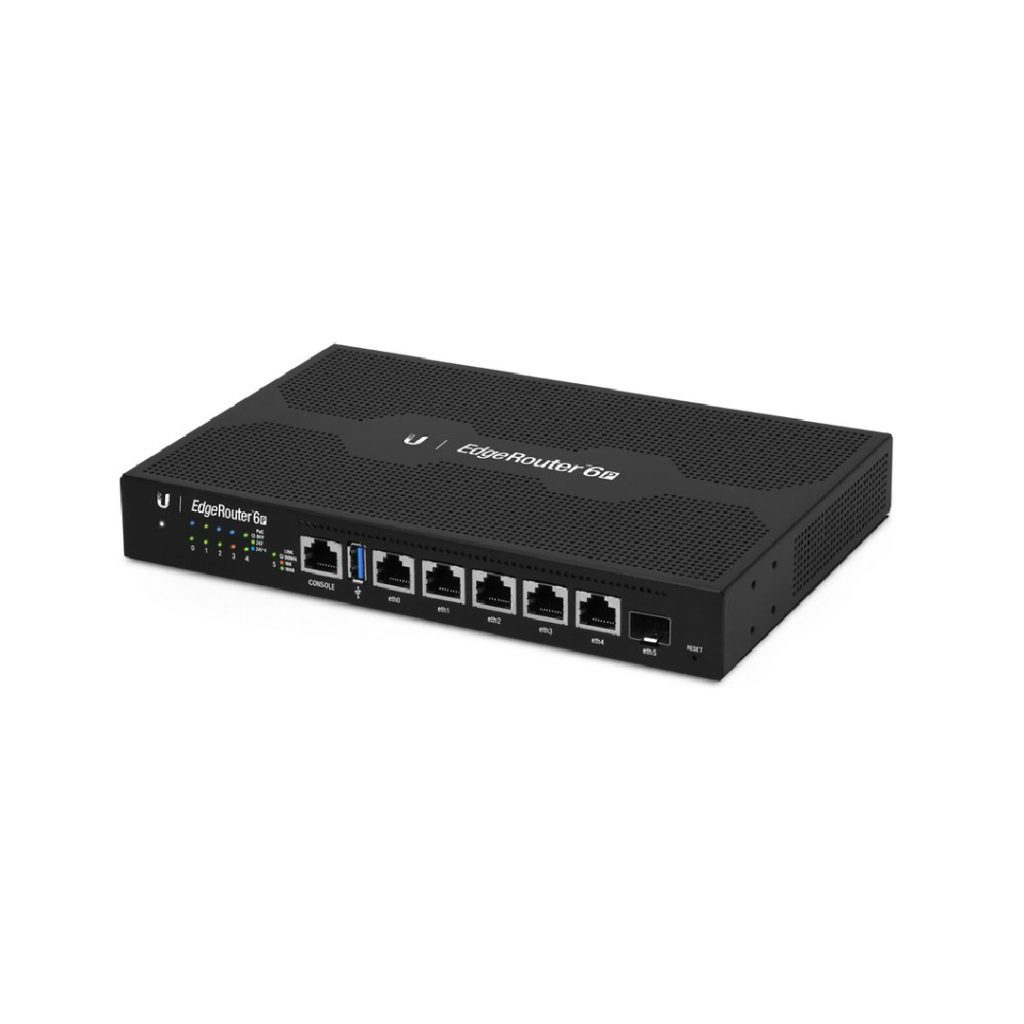 Ubiquiti EdgeRouter 6 PoE Pasivo 24 V – ITC Latam